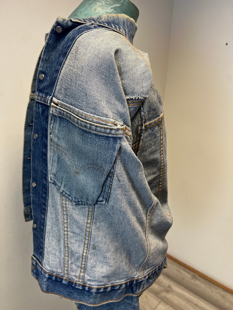 Rare 1970s, Levis Orange Tab, Type 3 Trucker, Denim Cotton Jacket. Size ...