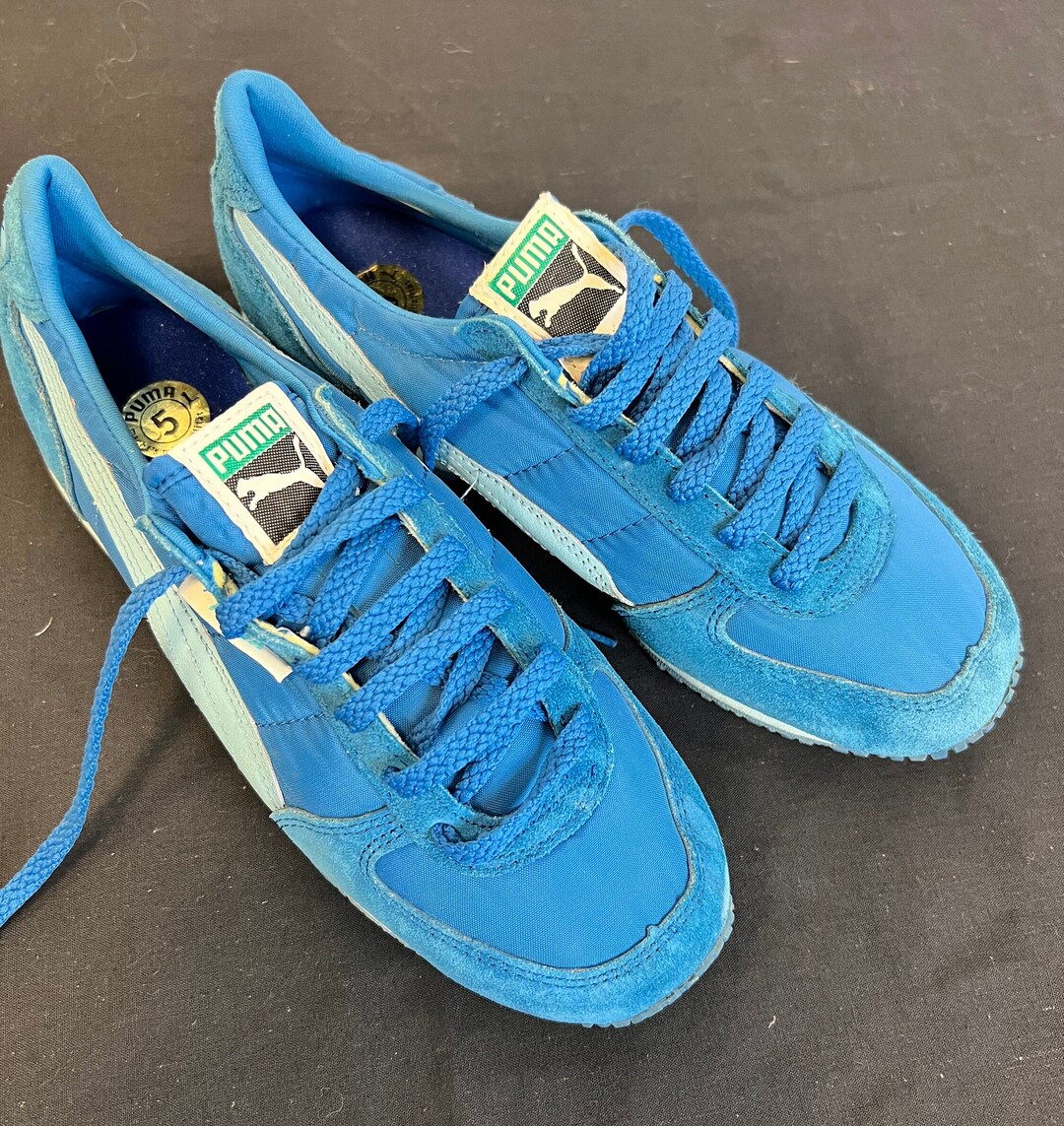 1980s New Old Stock Puma Aqua Trainers Size 5 - Etsy
