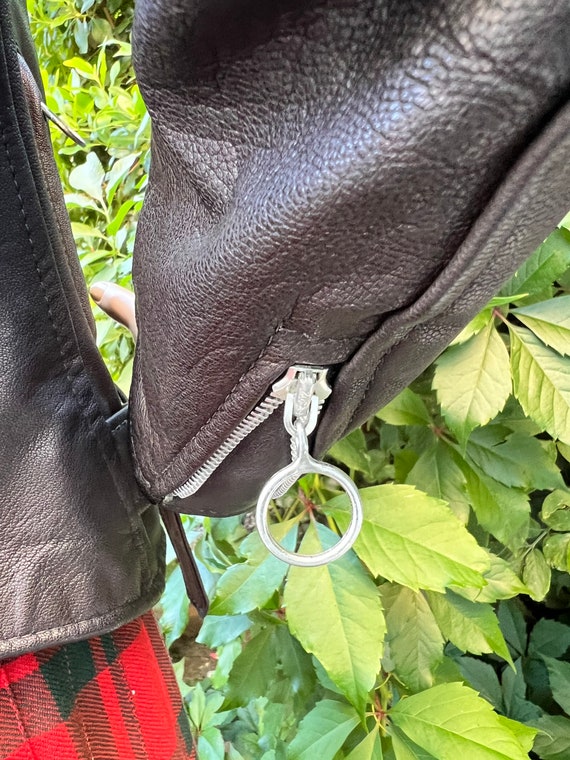 Vintage Branded Garments Womans Leather Bikers Jacket… - Gem