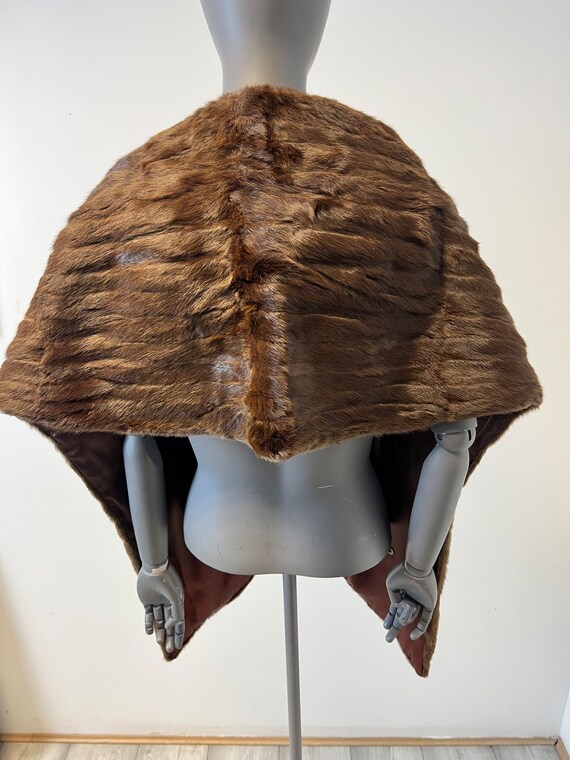 Vintage 1950s South African Squirrel Fur Stole, Made … - Gem