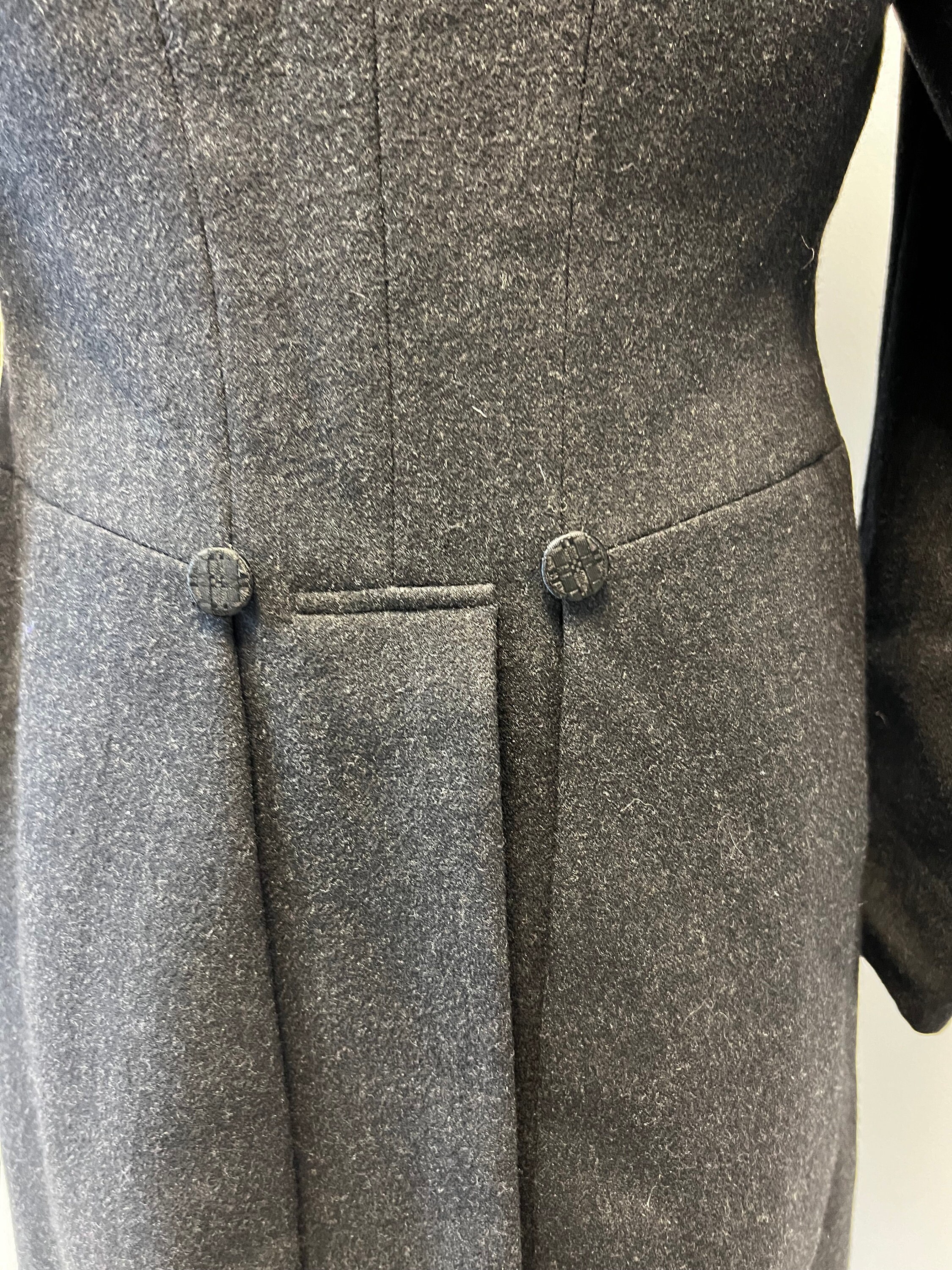 Mens Vintage Grey Wool Morning Suit Coat, Tail Coat. - Etsy