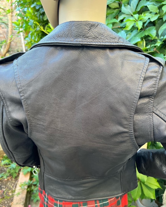 Vintage Branded Garments Womans Leather Bikers Jacket… - Gem