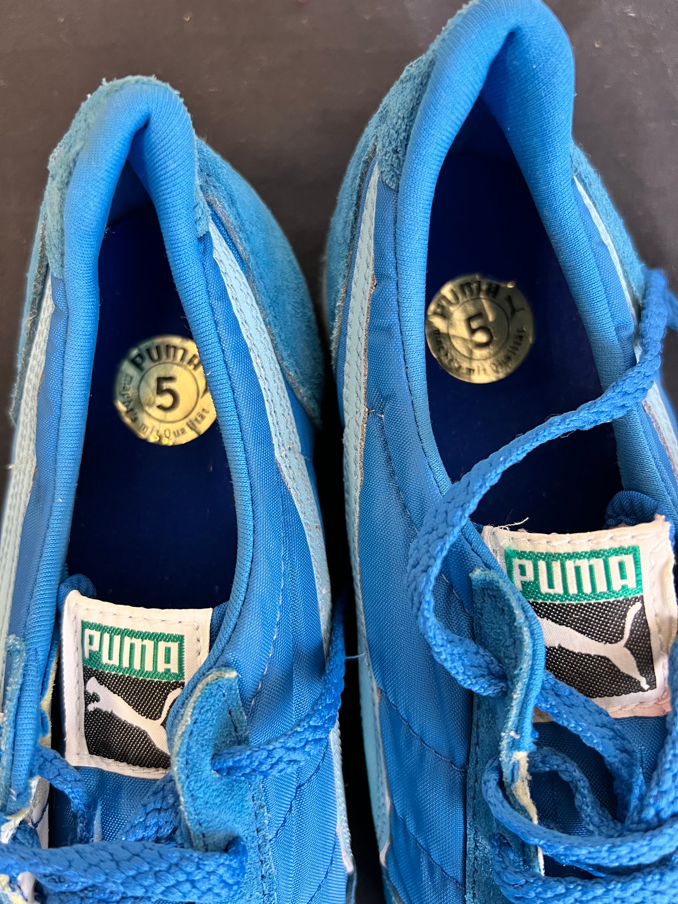 1980s New Old Stock Puma Aqua Trainers Size 5 - Etsy
