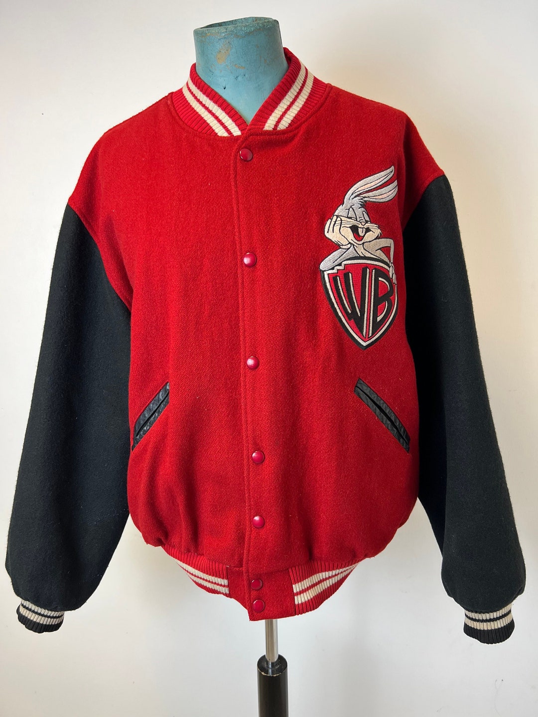 Vintage Acme Clothing, Bugs Bunny Classic Varsity Jacket Warner Bros ...