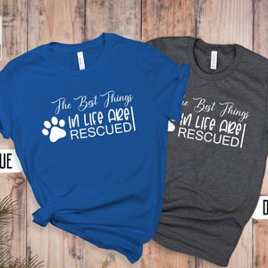 Dog Rescue Shirt, Animal Rescue Shirt, Rescue Dog Tshirt, Paw Print ...