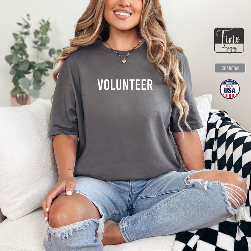 Volunteer Tshirt - Etsy