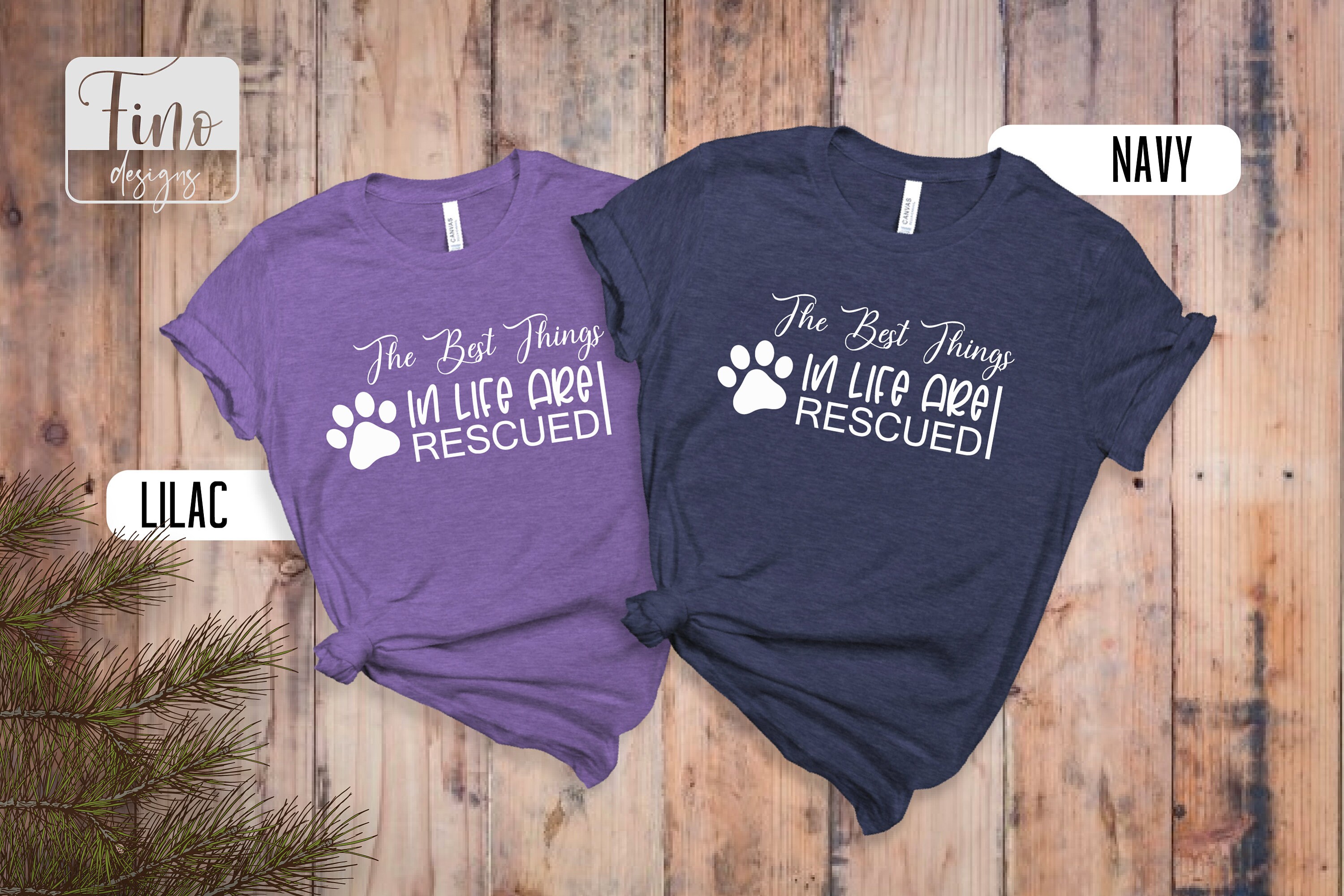 Dog Rescue Shirt Animal Rescue Shirt Rescue Dog Tshirt Paw | Etsy