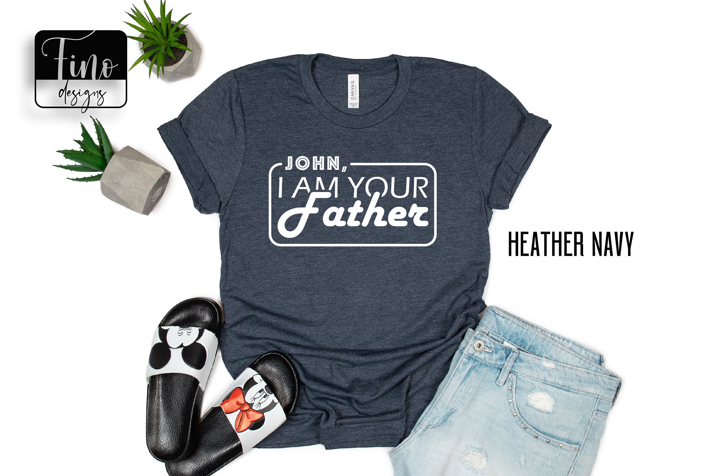 I Am Your Father T-shirt Personalized Name Fathers Day Gift - Etsy UK