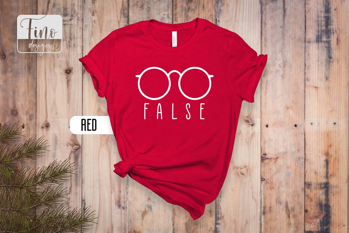 False Shirt False T-shirt False Tee Office Party Shirt | Etsy
