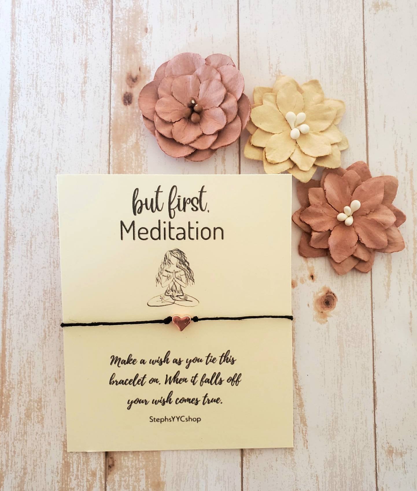 But First Meditation Meditation Gift for Woman Mindfulness - Etsy UK