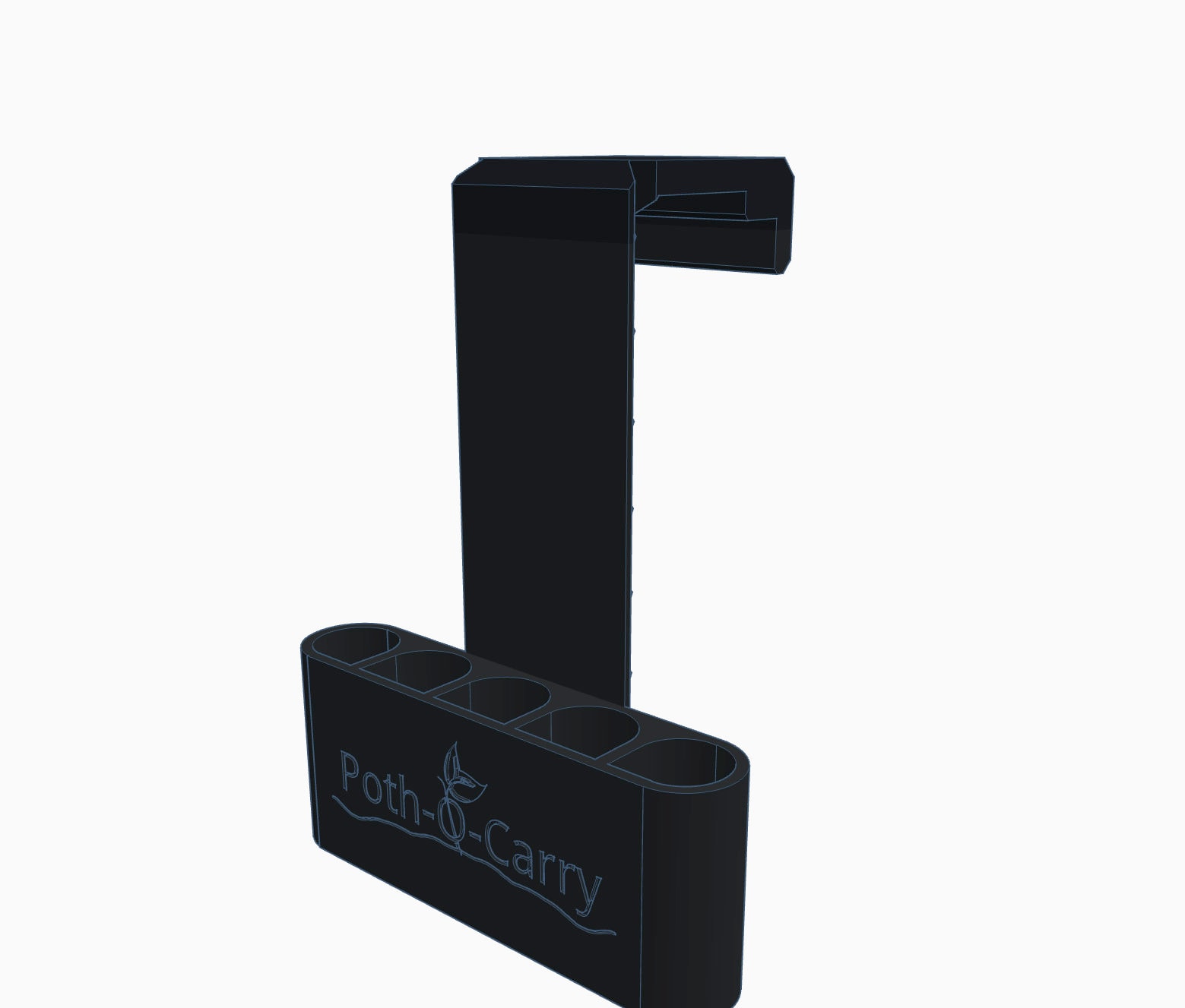 Poth-O-Carry® Original Rail Edition Pothos Holder — The Poth-O-Carry® Store