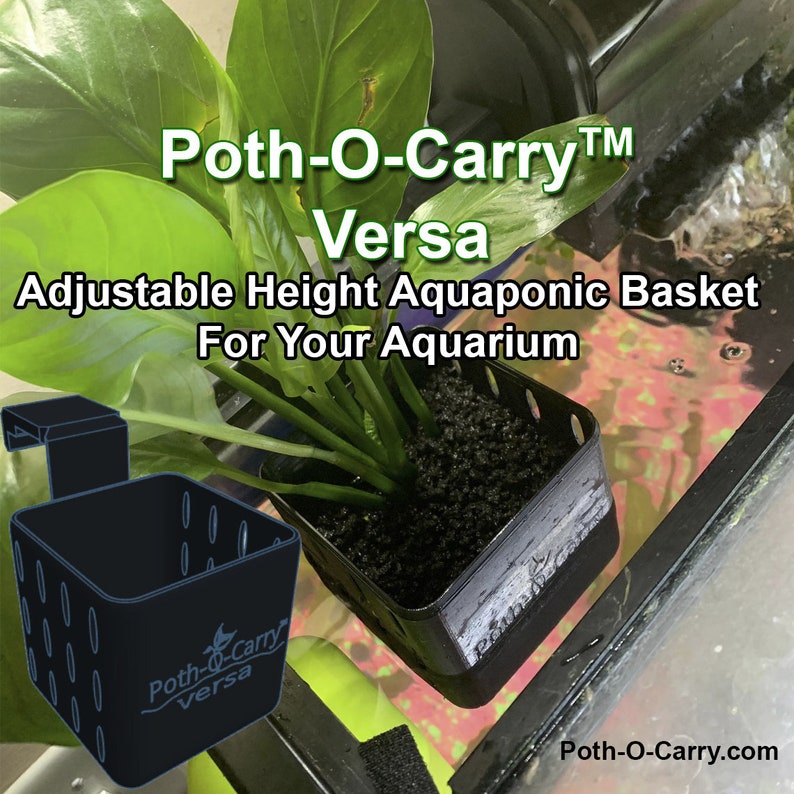 Poth-o-carry™ Versa Adjustable Height Aquaponic Basket for - Etsy