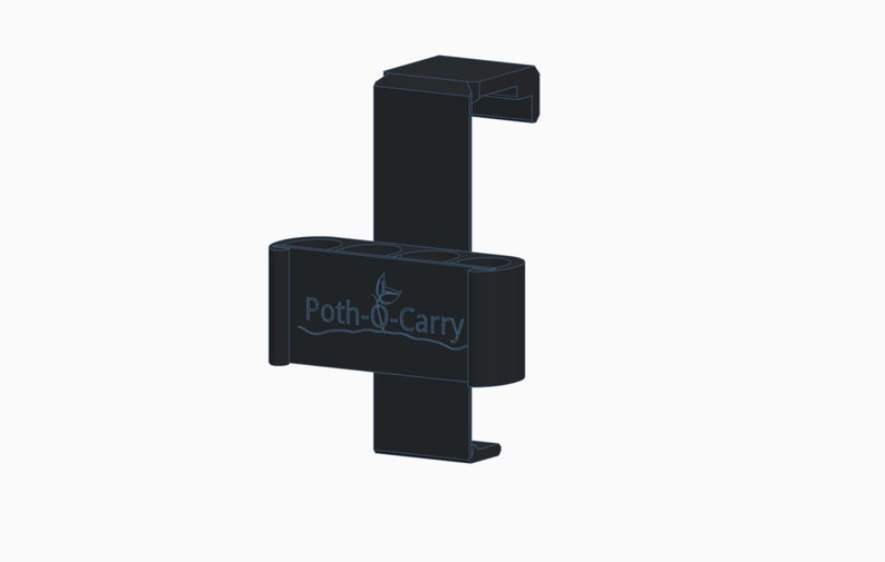 Poth-o-carry™ Plus: Rail Edition Pothos Holder With Open - Etsy Canada