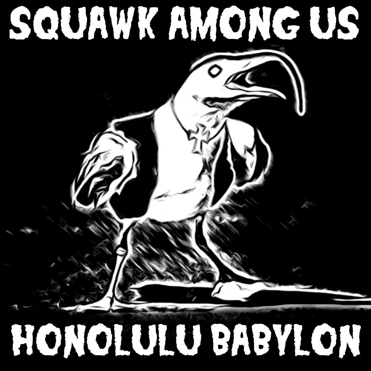 Squawk Among US 4x4 4 Mil. High Gloss UV Sticker - Etsy