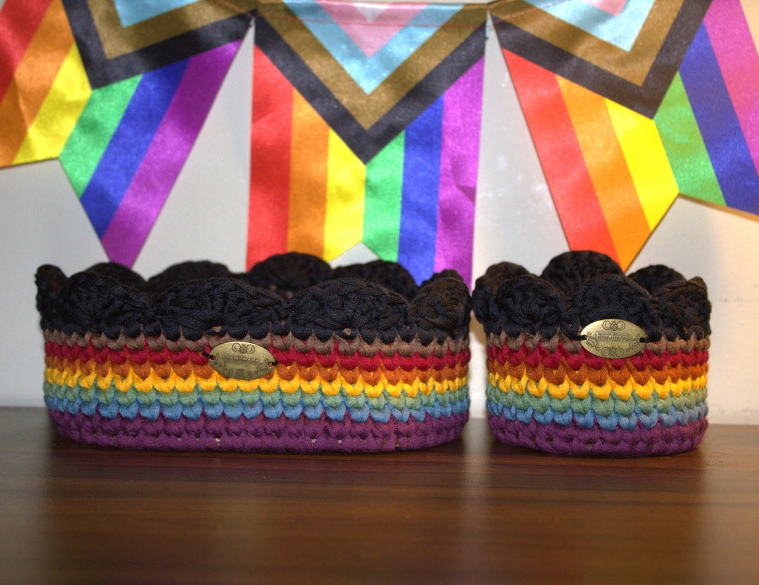 Pride Baskets liberation Premium Baskets for Desktop Organizing or ...