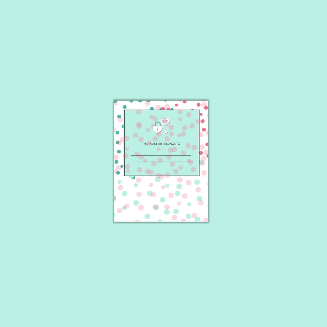 Undated Digital Planner Monthly & Weekly View Calendars Digital Planner ...