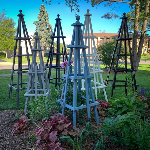 Garden Obelisk - Etsy