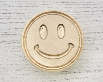 Happy Face Stamp | Etsy