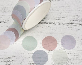 Circle Masking Tape - Etsy