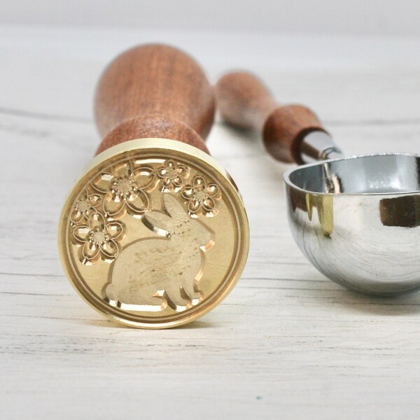 Easter Bunny Stamp - Etsy