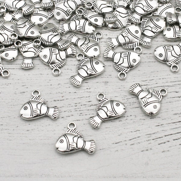 Fish Charm - Etsy