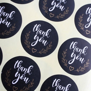 Adhesive Thank You Stickers, Mailing Stickers, Packaging Stickers ...