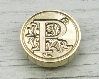Letter P Wax Seal Stamp - Etsy