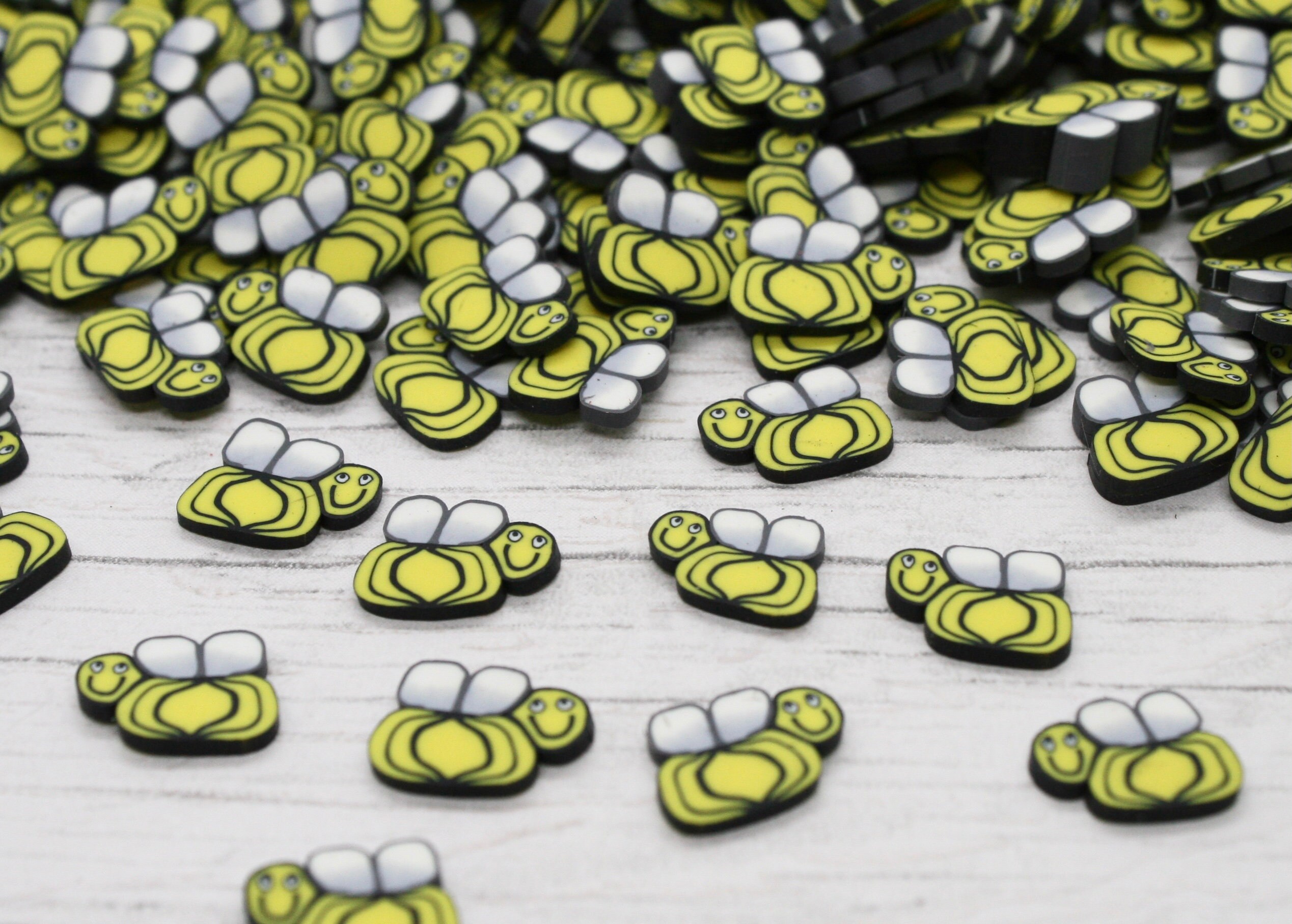 10g Bumble Bee Fimo Slices Resin Art Slime Resin Craft - Etsy