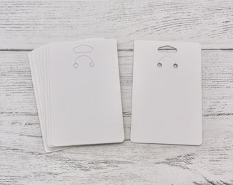 Keyring Holder Cards, White Card Keyring Display Cards, Key Ring ...