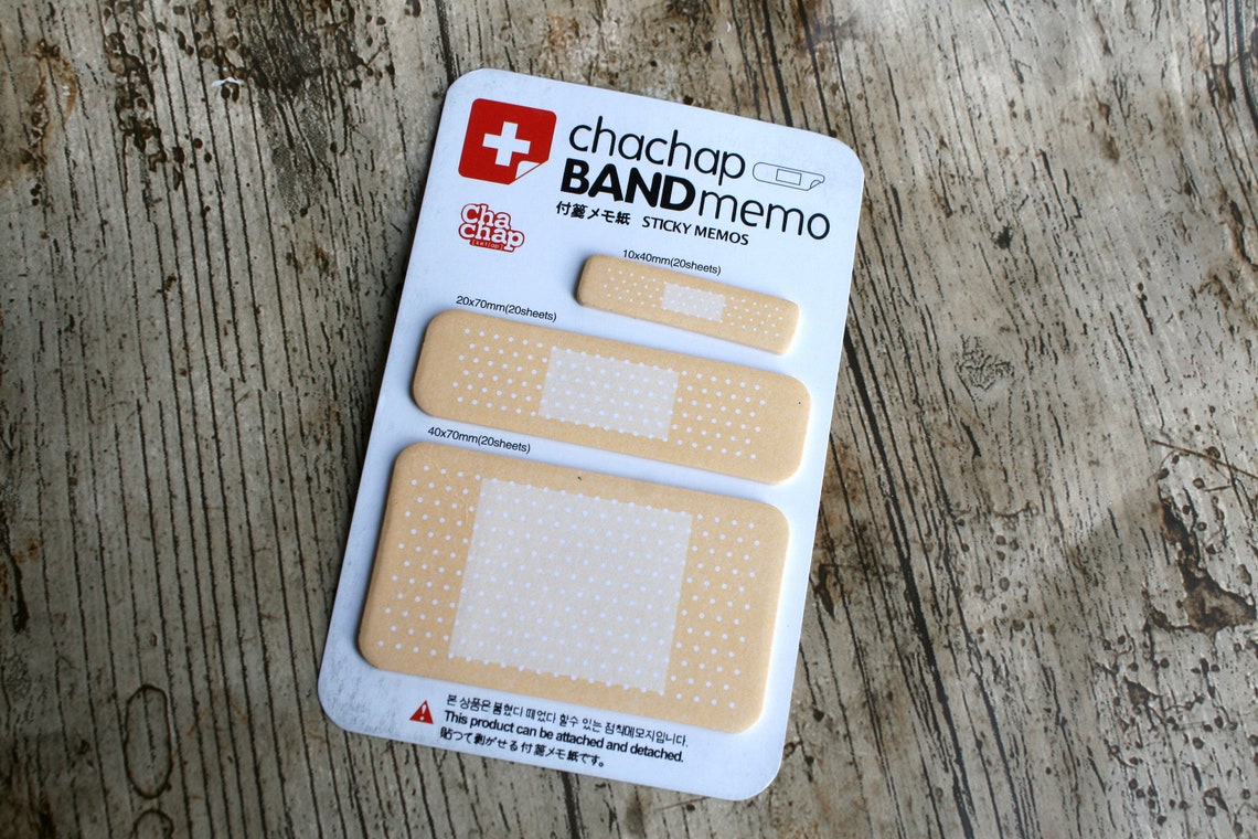Band Aid Sticky Notes Bandaid Sticky Pad Note Pad Planner - Etsy
