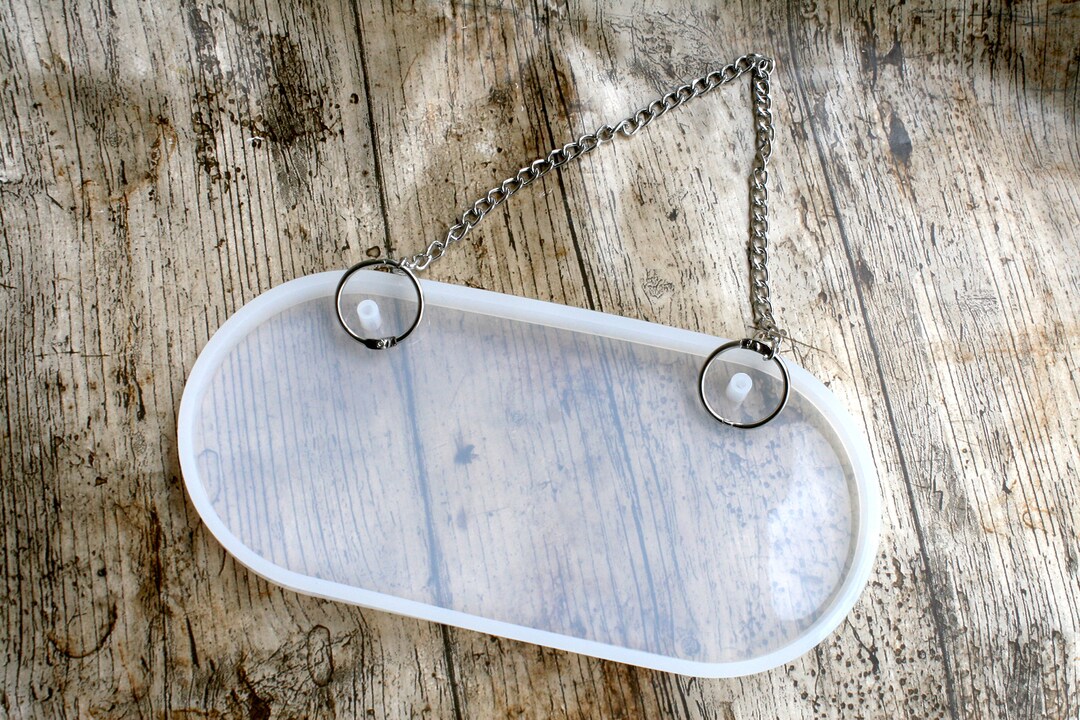 Hanging Sign Silicone Mould With Chain, Door Sign Silicone Mold, Mold ...