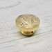 Letter V Metal Wax Stamp Head, Wax Seal Head to Attach to Your Handle ...