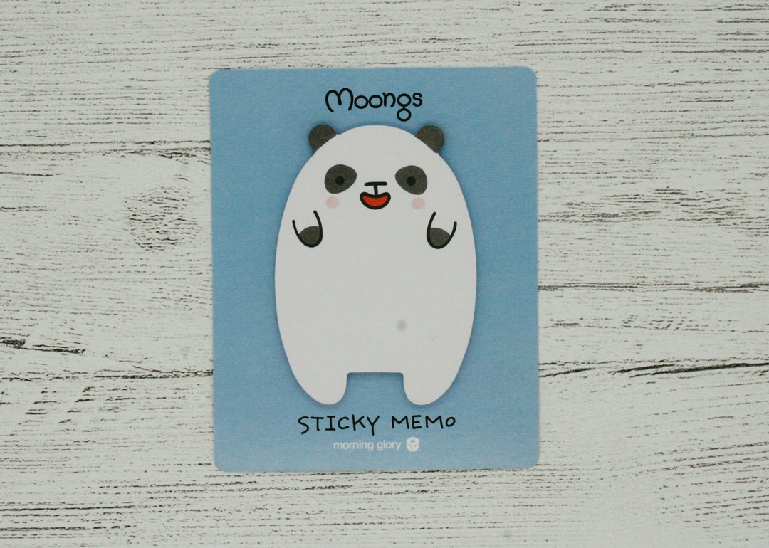Panda Sticky Notes, Sticky Pad Notes, Note Pad, Planner Notes, Memo Pad ...