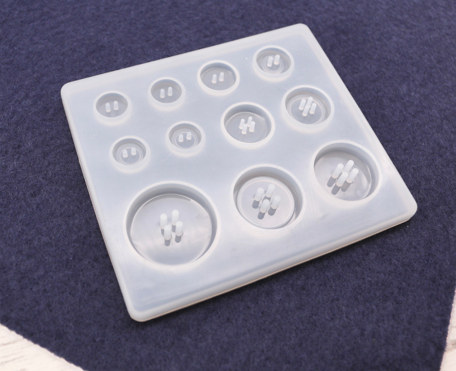 Button Silicone Mould Button Making Mould Mold Button - Etsy