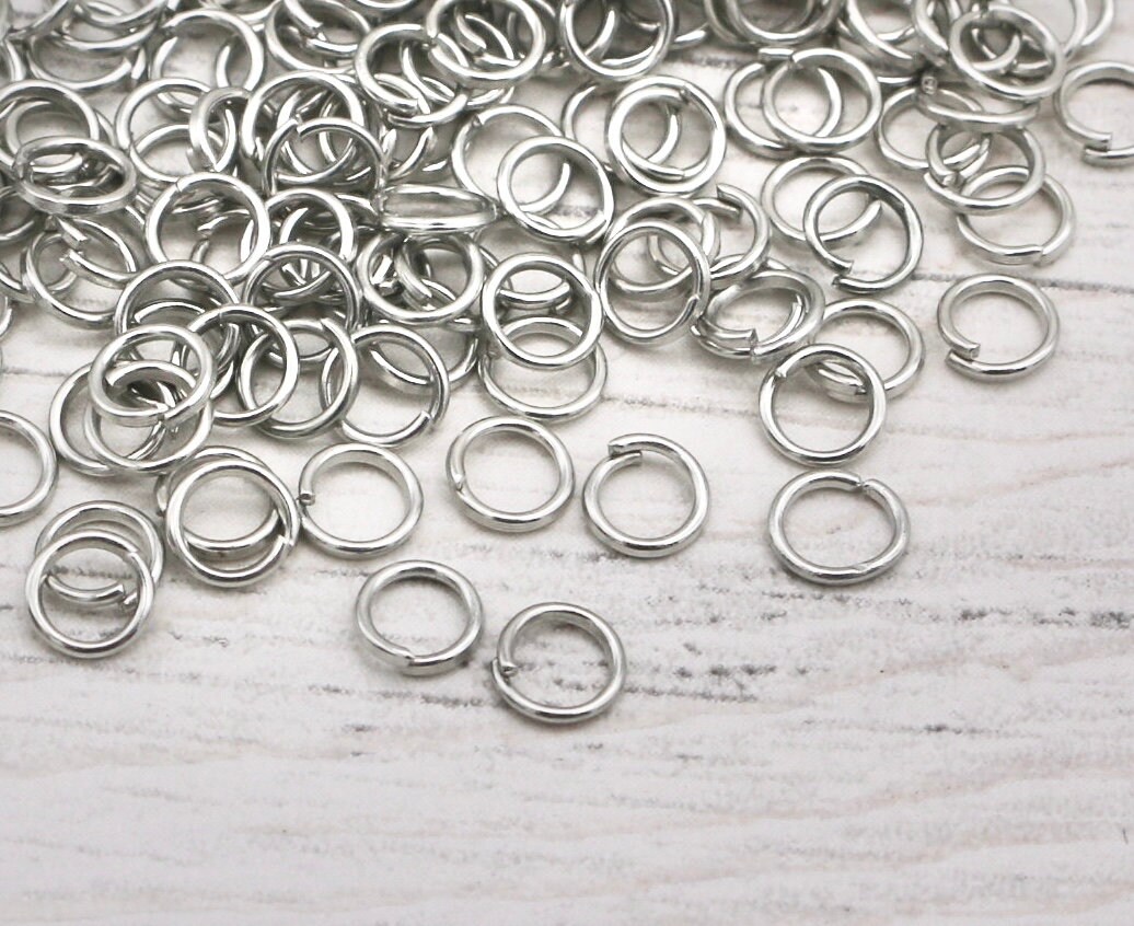 100 X 5mm Jump Rings Jump Rings Jewellery Making Craft - Etsy