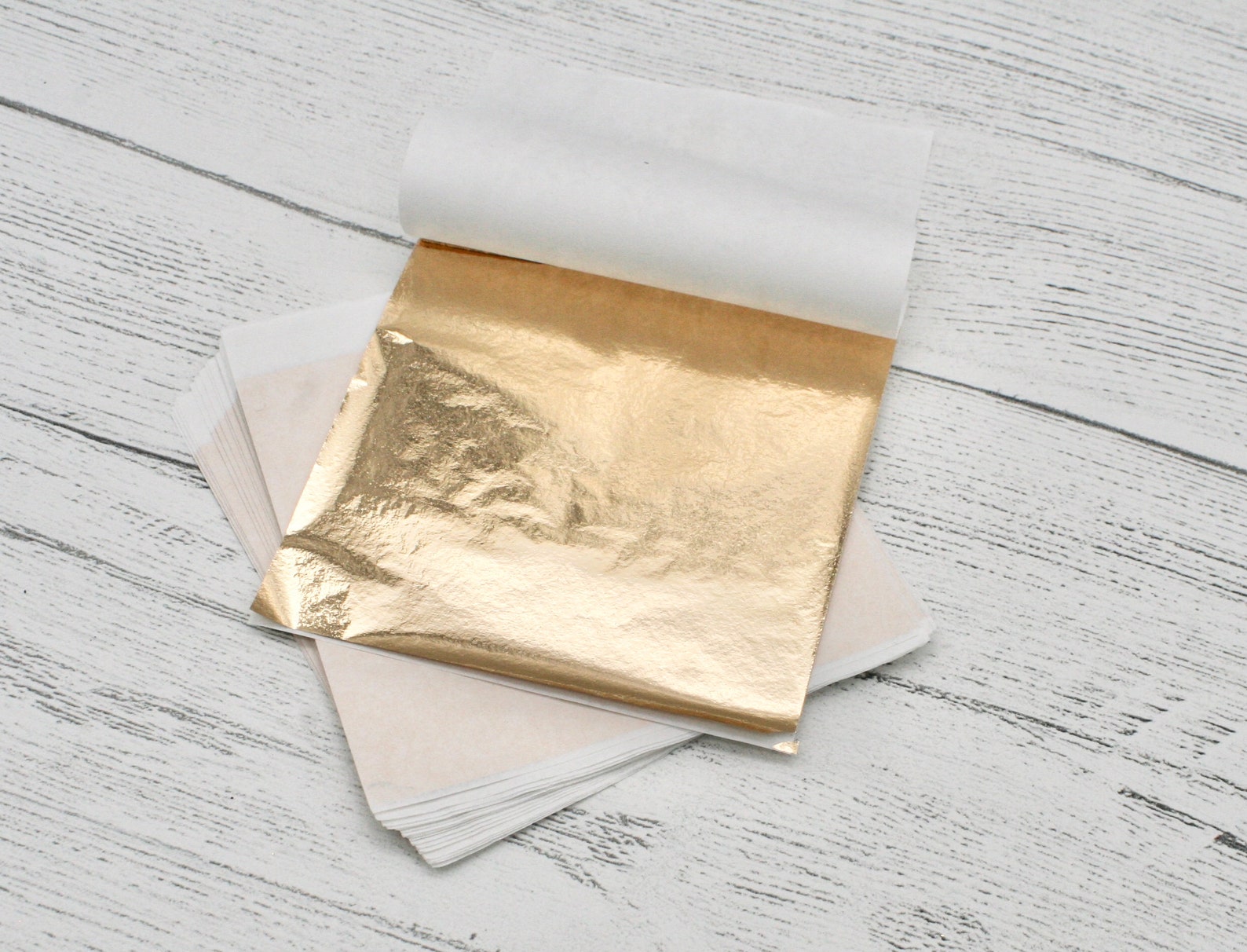 Antique Gold Leaf Foil Sheets for Crafts Scrapbooking | Etsy