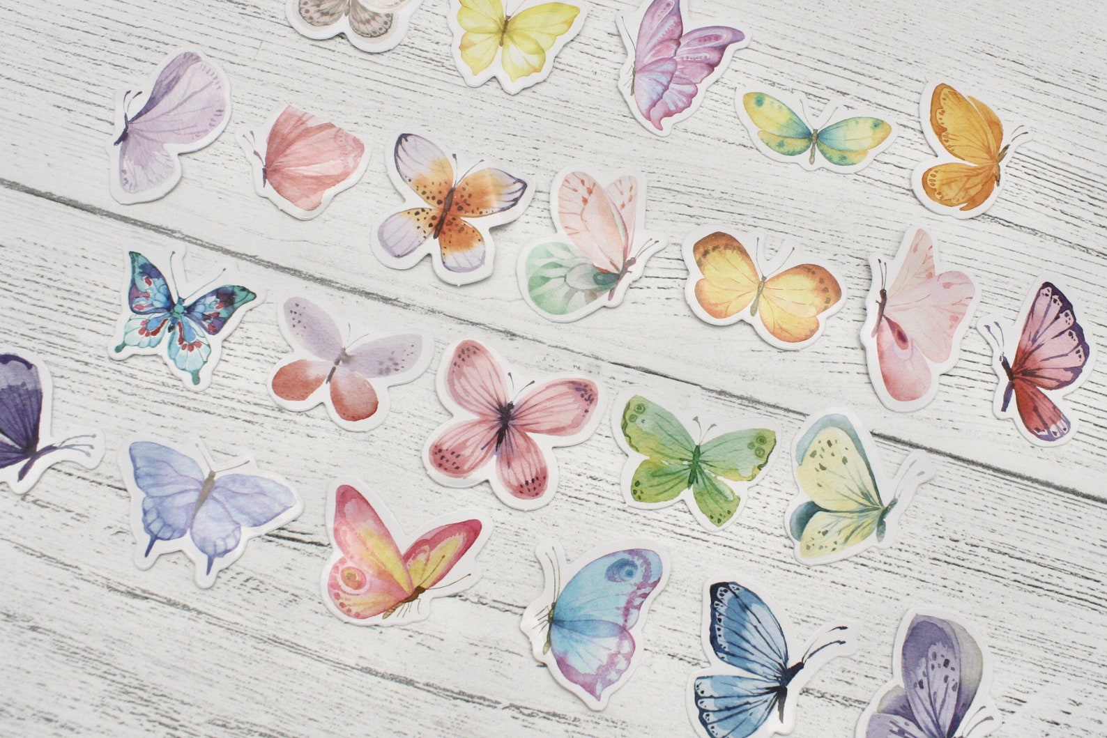 23 X Butterfly Stickers Butterfly Stickers Sticker Stamp - Etsy