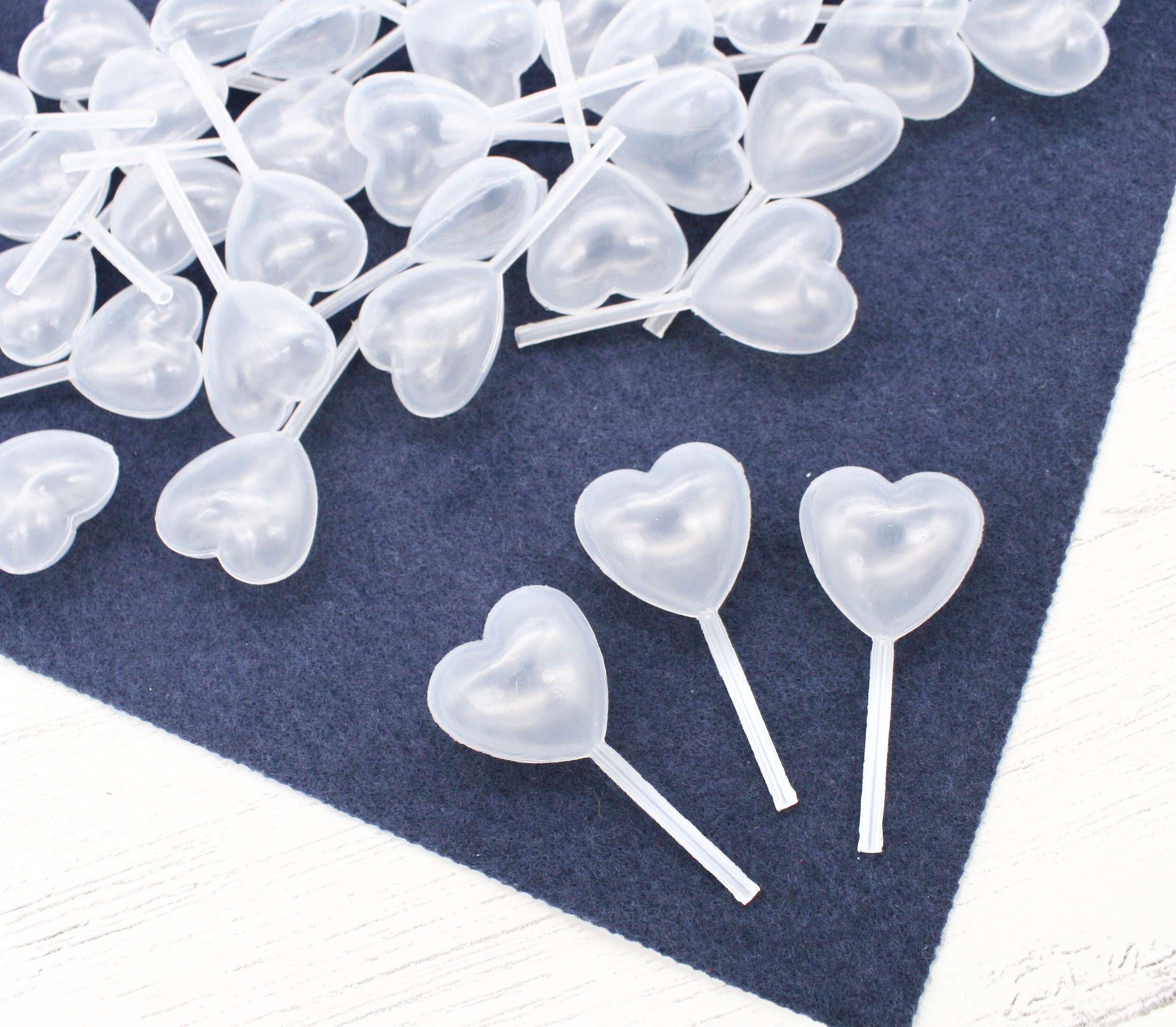 Heart Shape Pipettes Pipettes Dropper Craft Tools Pipettes | Etsy