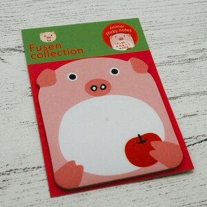 Cute Animal Sticky Notes Memo Pad, Sticky Pad Notes, Note Pad, Planner ...
