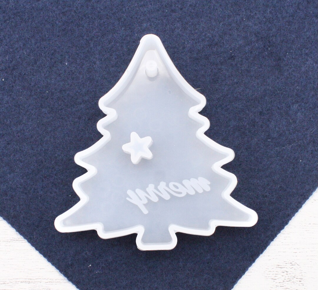 Christmas Tree Resin Mould, Christmas Mold, Christmas, Mould, Resin ...