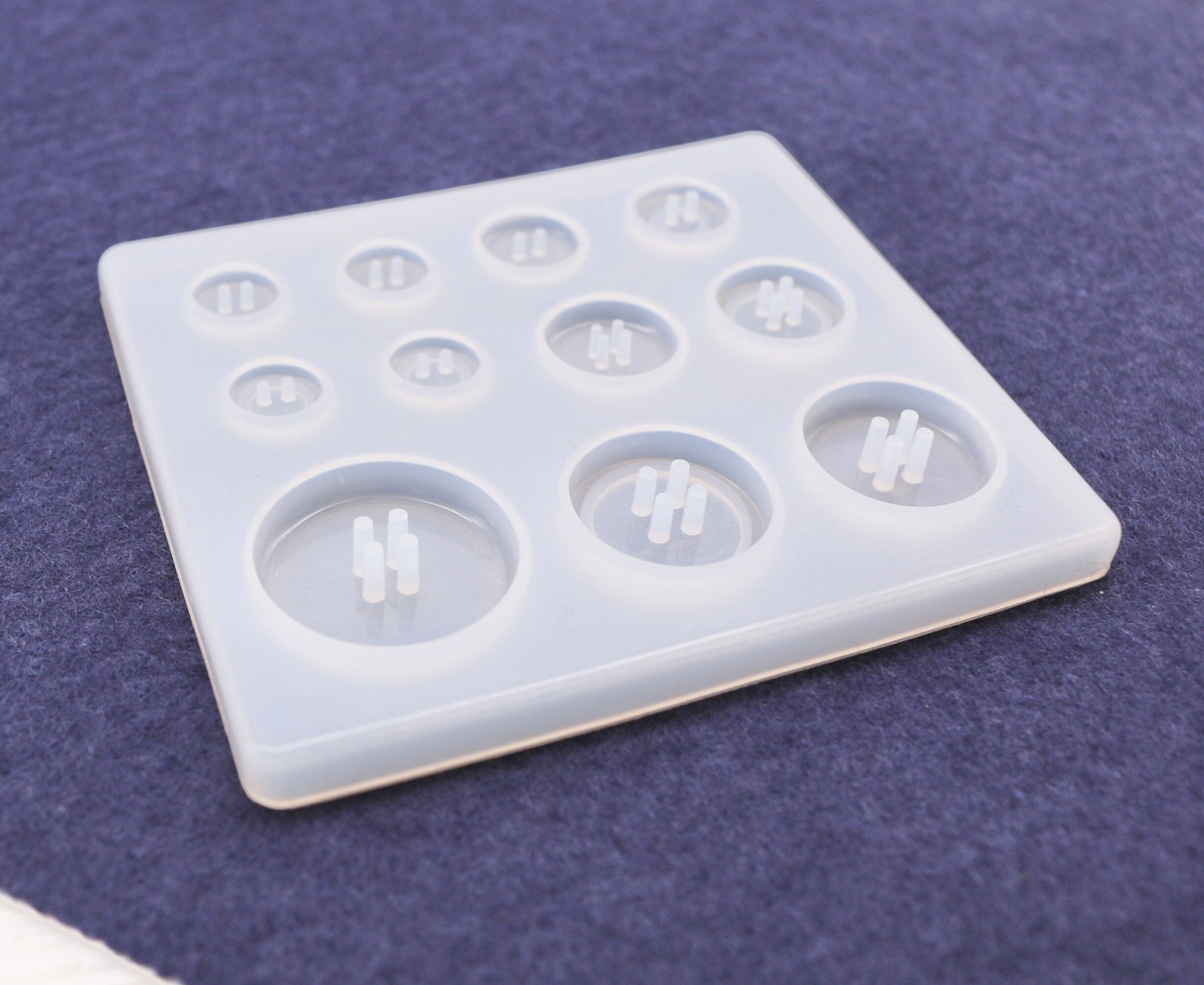 Button Silicone Mould Button Making Mould Mold Button - Etsy