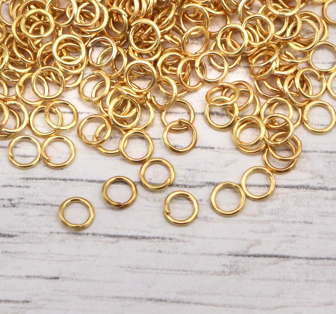 100 X 5mm Jump Rings, Jump Rings, Jewellery Making, Craft Supplies ...