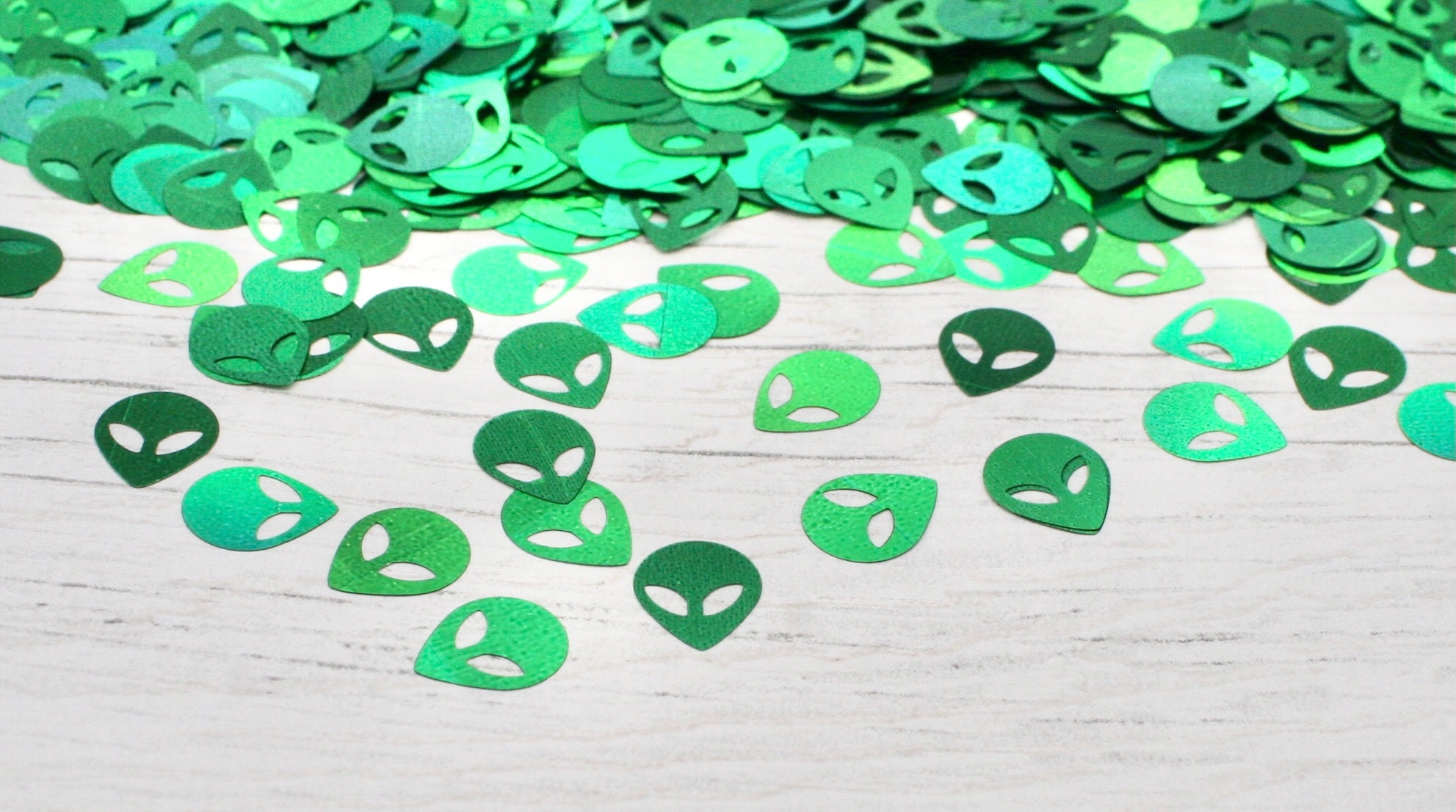 5g Deep Green Alien Chunky Glitter Alien Confetti Resin | Etsy