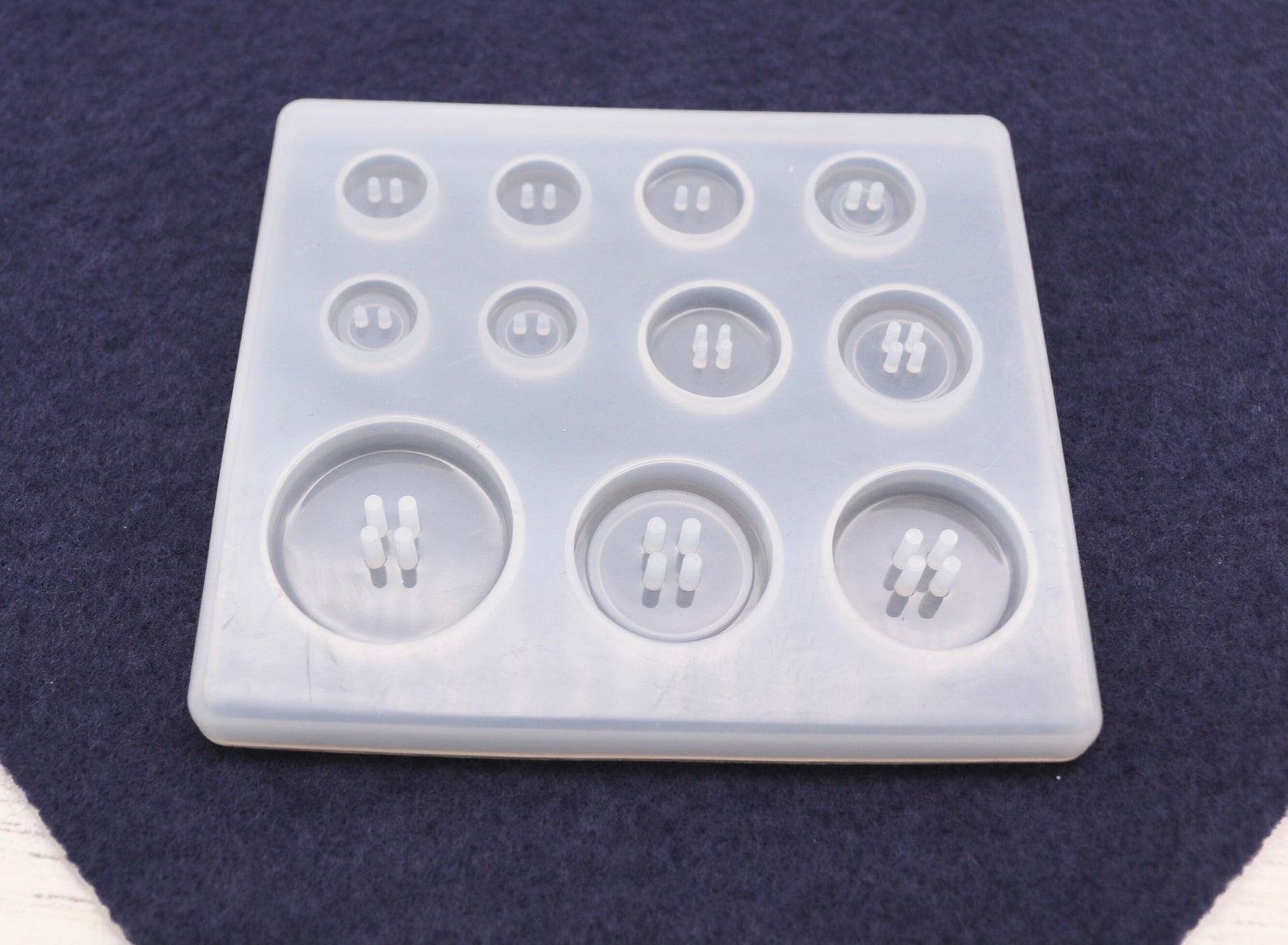 Button Silicone Mould Button Making Mould Mold Button - Etsy