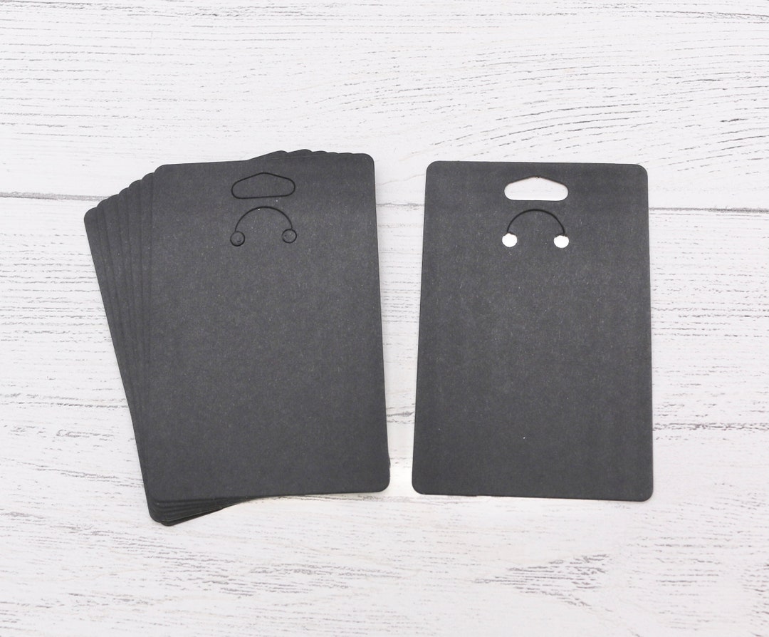 Keyring Holder Cards, Black Card Keyring Display Cards, Key Ring ...