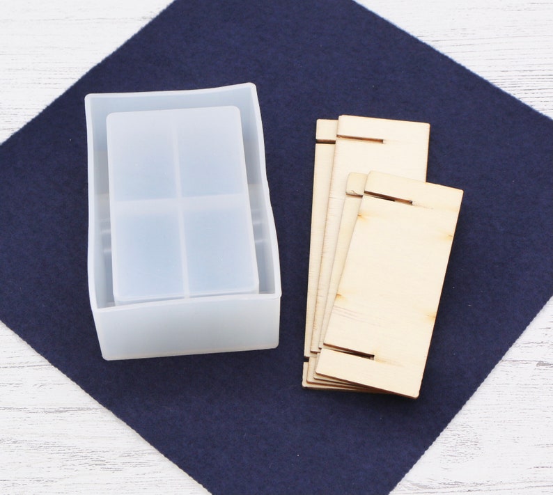Business Card Holder Silicone Mould Card Display Mould Craft - Etsy