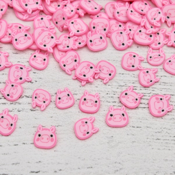 Polymer Clay Pig - Etsy