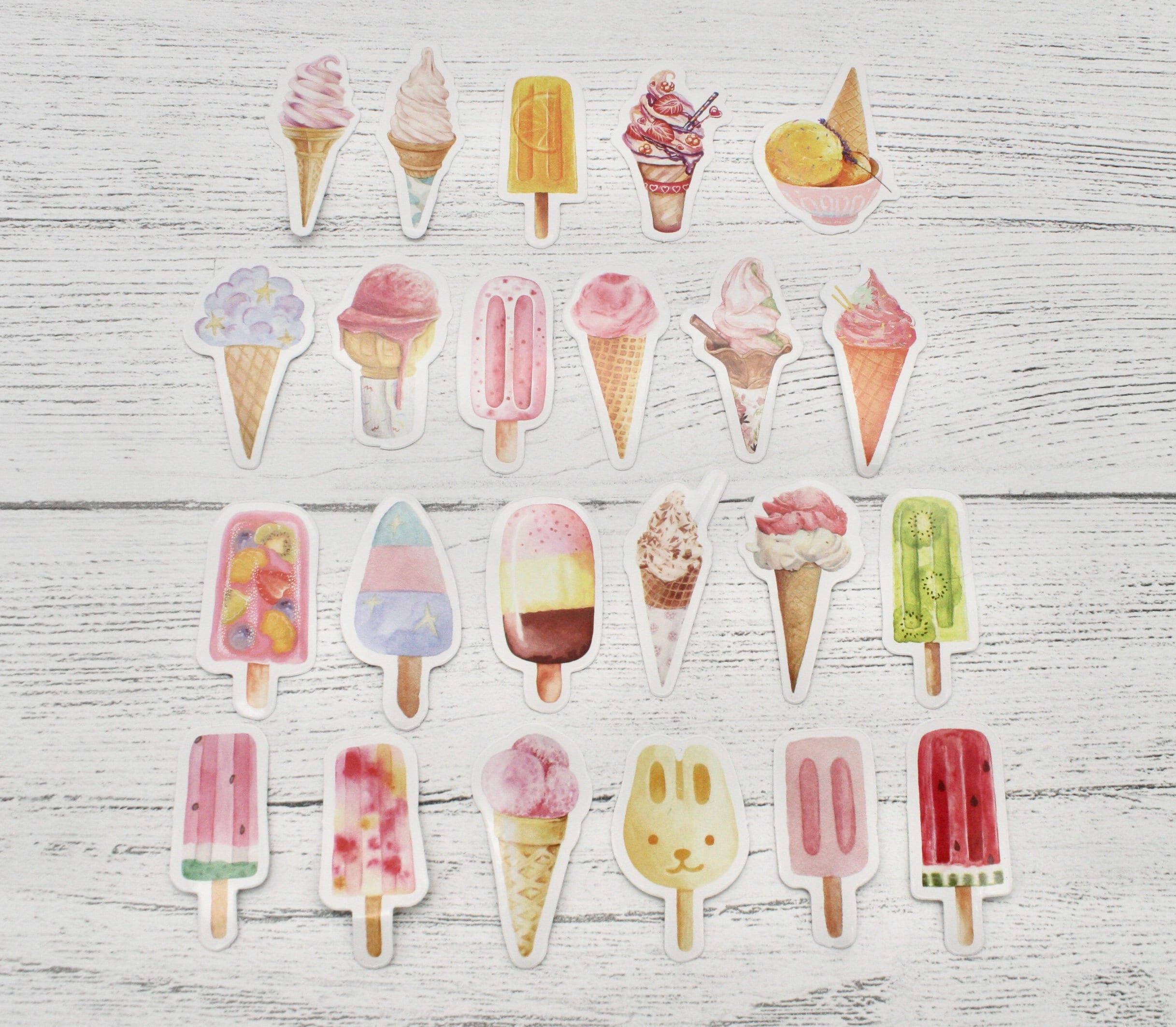 Scrapbooking Stamp Sticker Gift Wrapping Ice Lolly Stickers Envelope ...