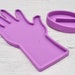 Jewellery Stand Hand Shape Silicone Mould, Hand Silicone Mould ...