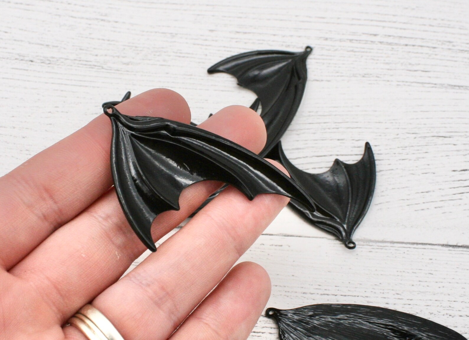 2 X Bat Wing Charms Pair of Wing Charms Jewellery Making - Etsy UK